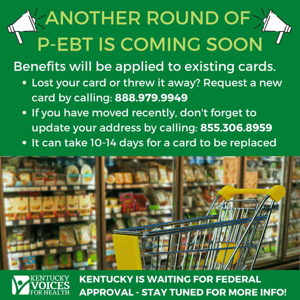 2020 Recap & Update on P-EBT Benefit – Kentucky Youth Advocates